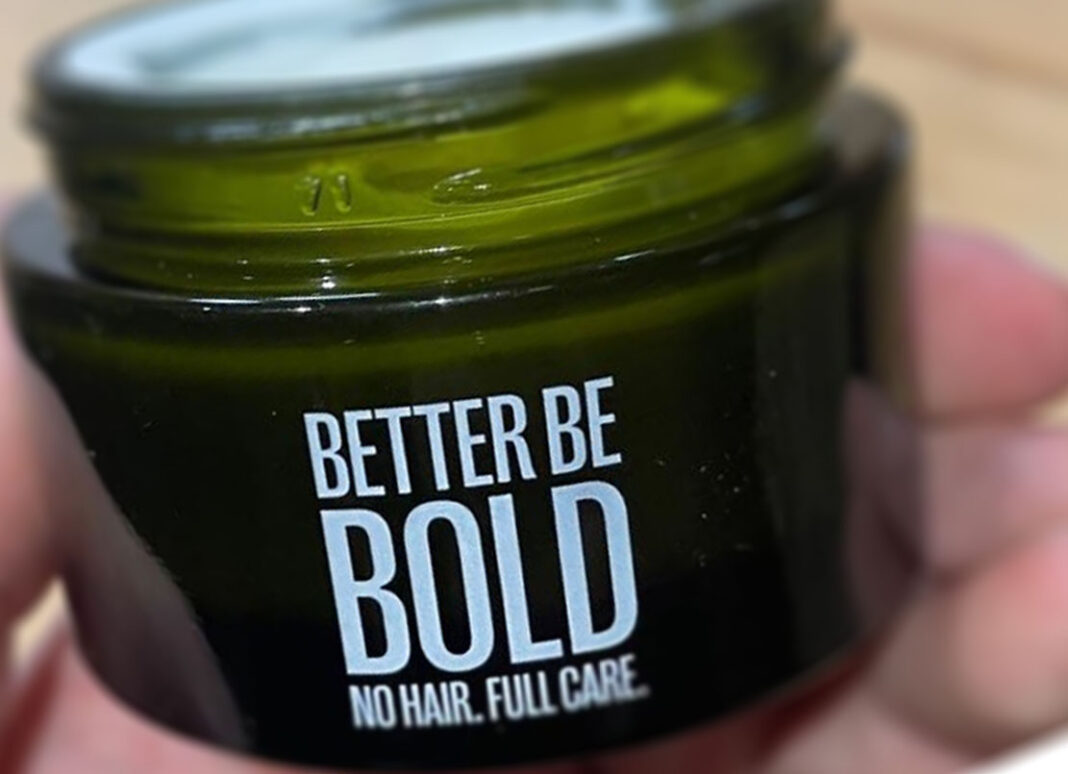 BETTER BE BOLD: Männer mit Haarausfall - Creme gegen Glatzenbildung