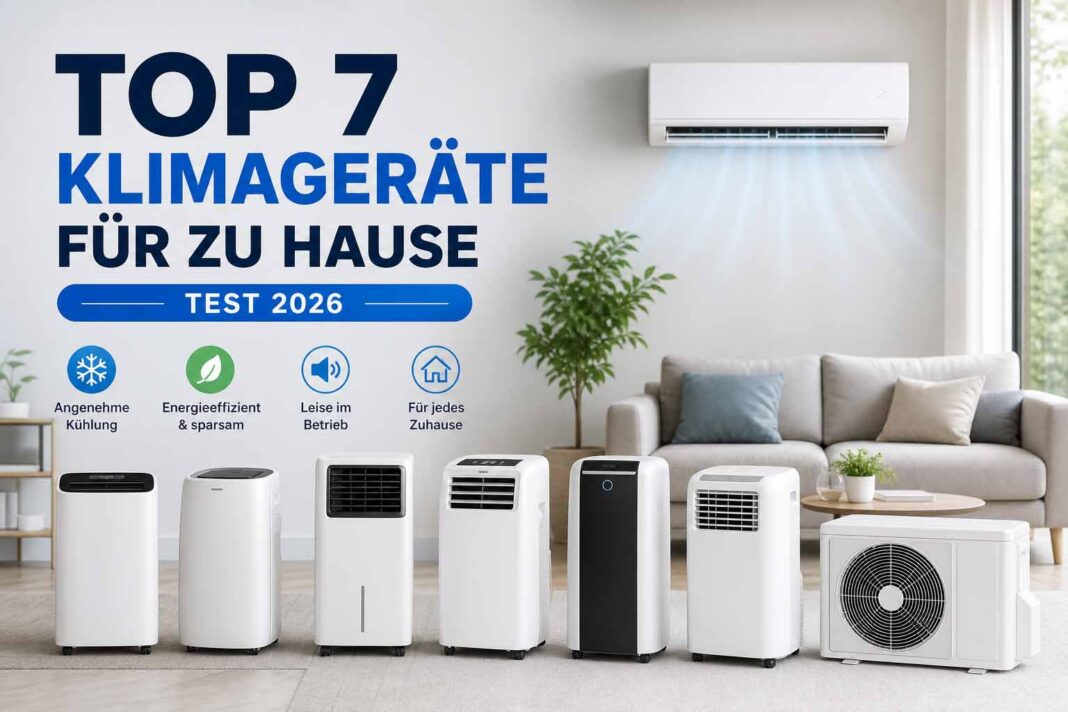 Top 7 Klimageräte für zu Hause - Test 2026